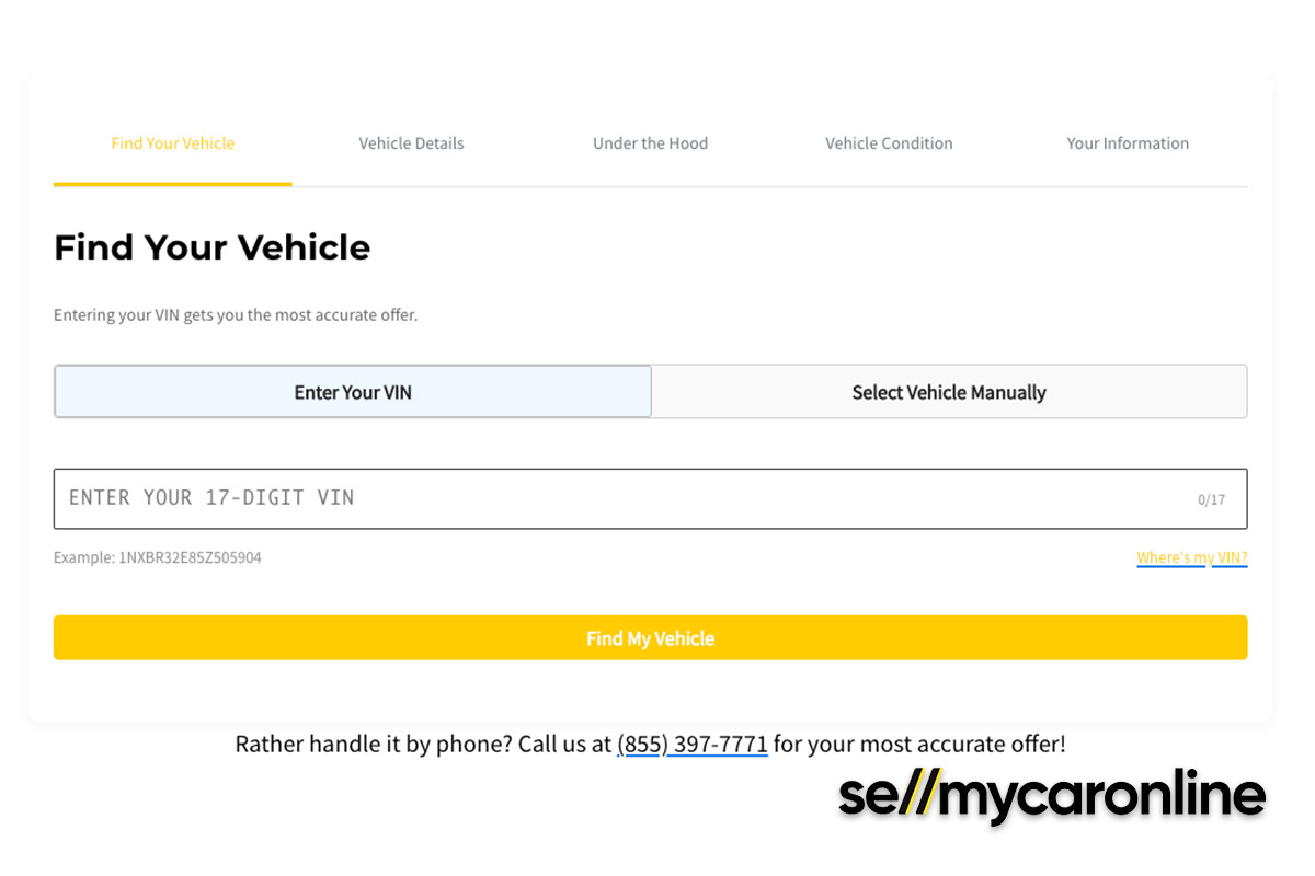 Sell My Car Online | The Express Lane to Sell Your Used Car